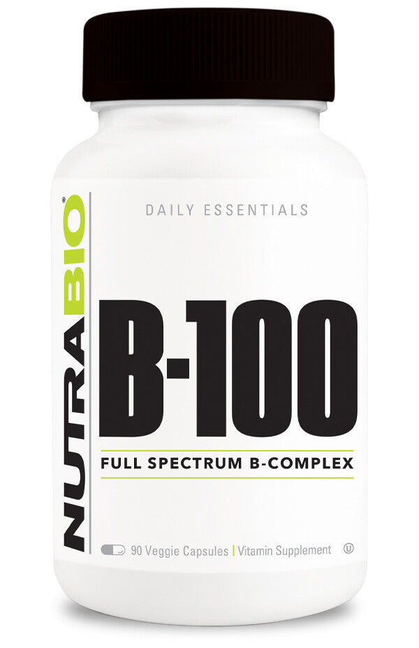 NutraBio Vitamin B-100 Complex