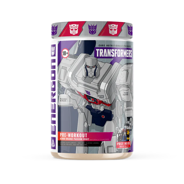 Core Nutritionals x Transformers ENERGON Pre-Workout